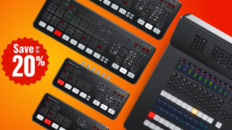 Blackmagic ATEM ISO Switchers 20% Off for a Limited Time – Creative COW