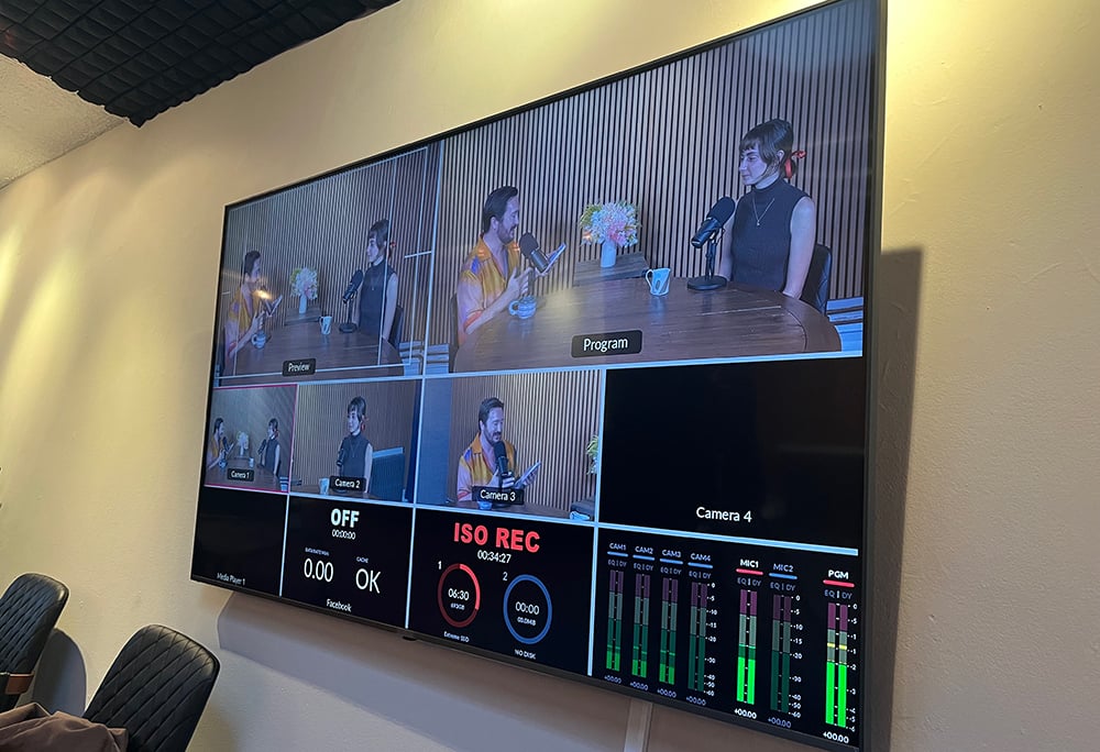 Melrose Podcasts Uplevels Podcast Production with ATEM Mini Pro ISO ...