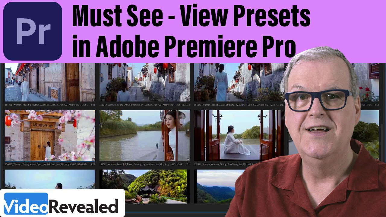 Must See – View Presets in Adobe Premiere Pro – Creative COW